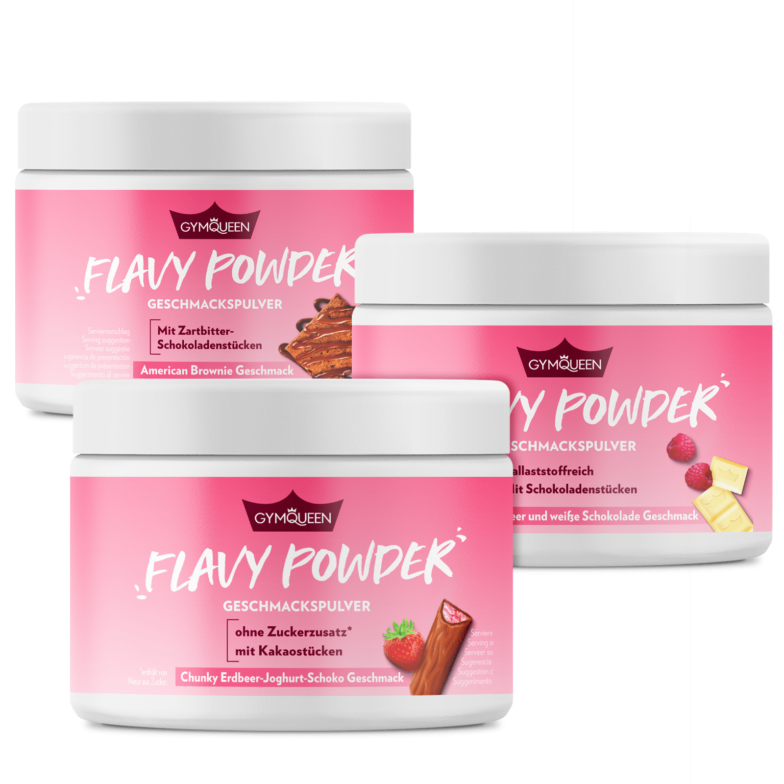 3 x Flavy Powder (3x200g)