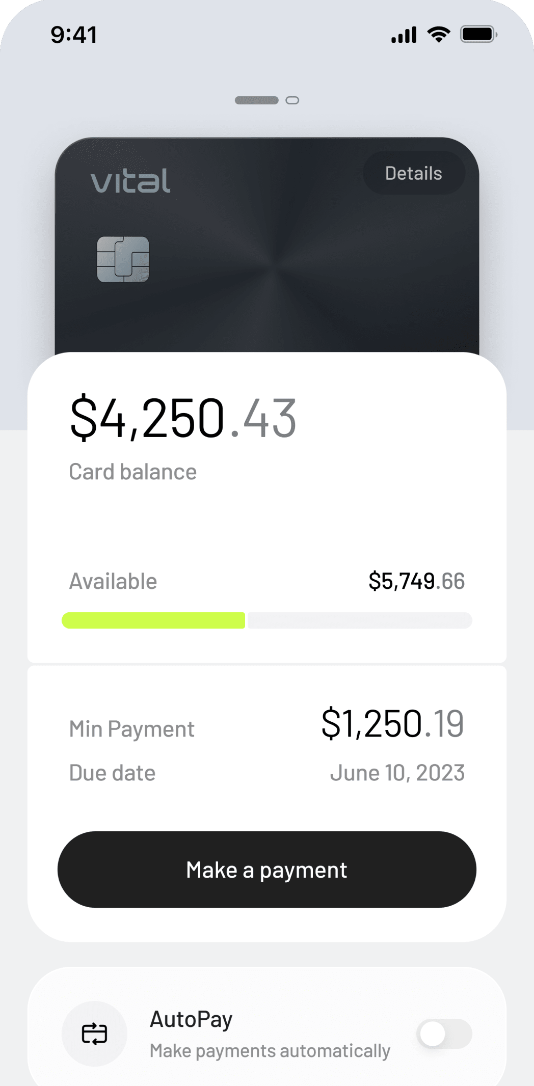 Vital Card - The Credit Card That Pays You To Share And Spend Responsibly