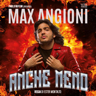 MAX ANGIONI - ANCHE MENO