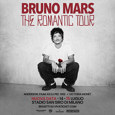 BRUNO MARS - THE ROMANTIC TOUR