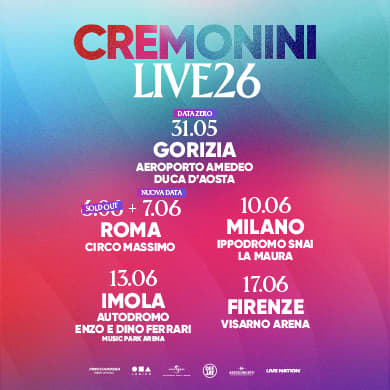 CREMONINI LIVE26