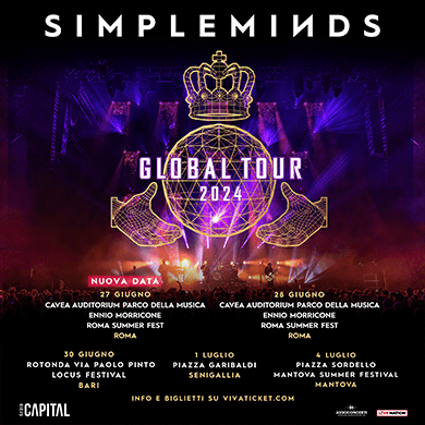 SIMPLE MINDS - GLOBAL TOUR 2024