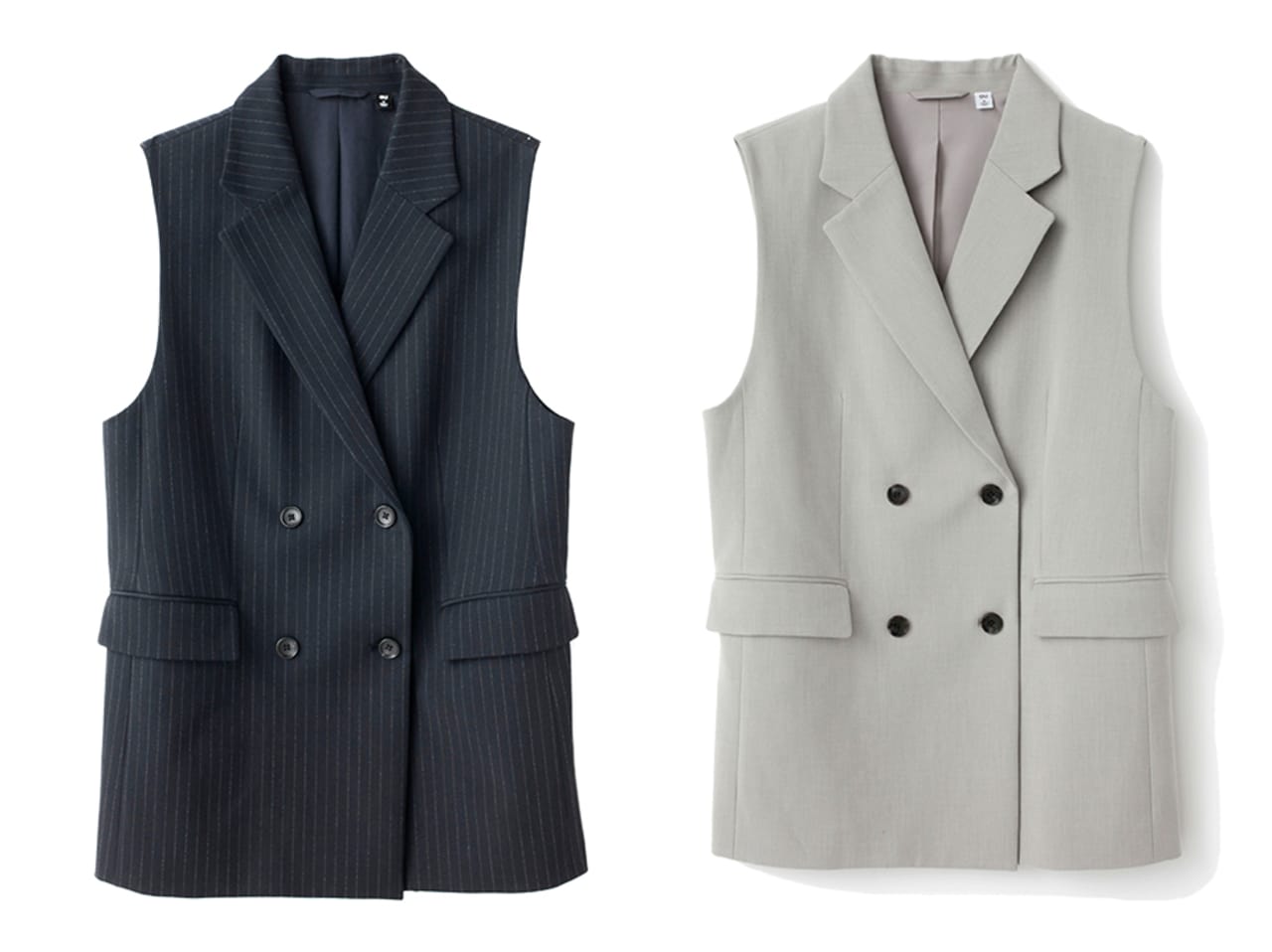 【GU】美シルエット＆体型カバーも完璧なベスト¥3990は争奪戦！？重宝確実な秋アイテム5選 | ViVi