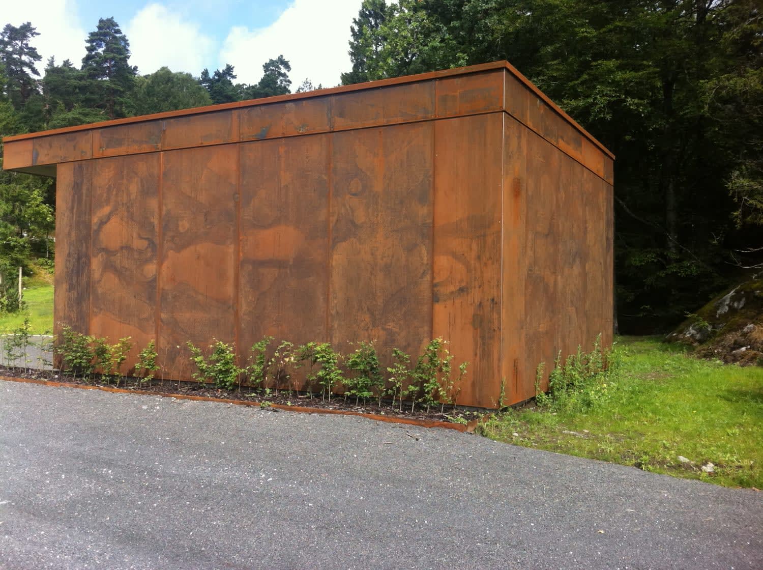 Corten stål Velkommen