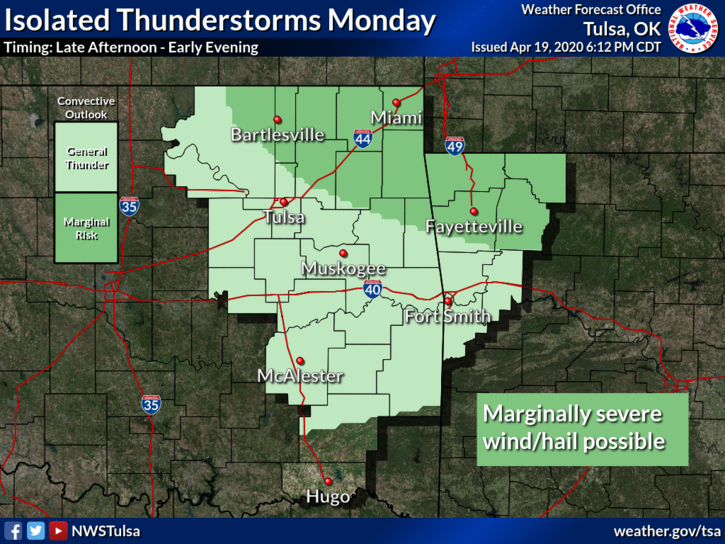 Thunderstorms expected next week, severe weather threat low | Verified ...