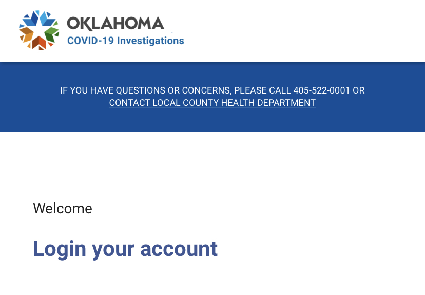 OSDH Introduces New Self-Serve Case Investigation Portal | Verified ...