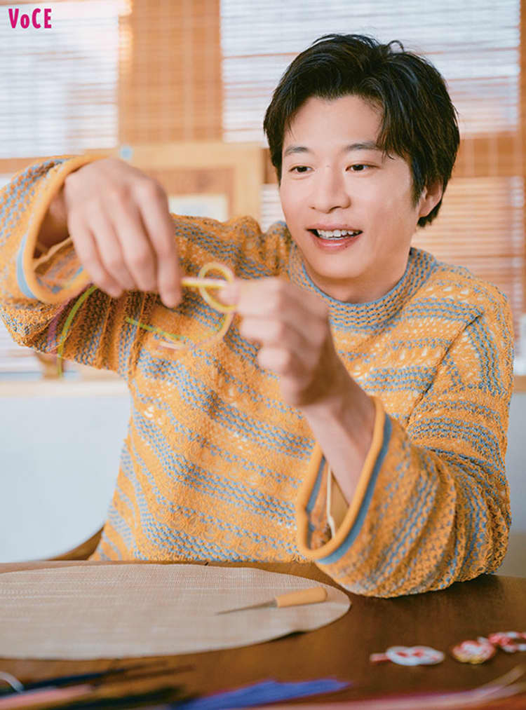 田中圭】水引アートに初挑戦！【田中圭 オトナの休日】』の画像一覧｜美容メディアVOCE（ヴォーチェ）