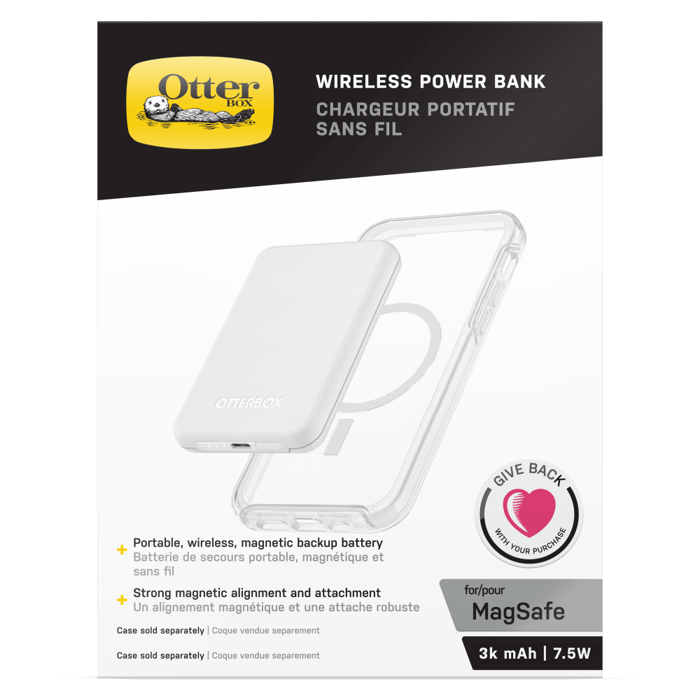 Wholesale Otterbox - Power Bank For Magsafe 3,000 Mah - Brilliant White ...