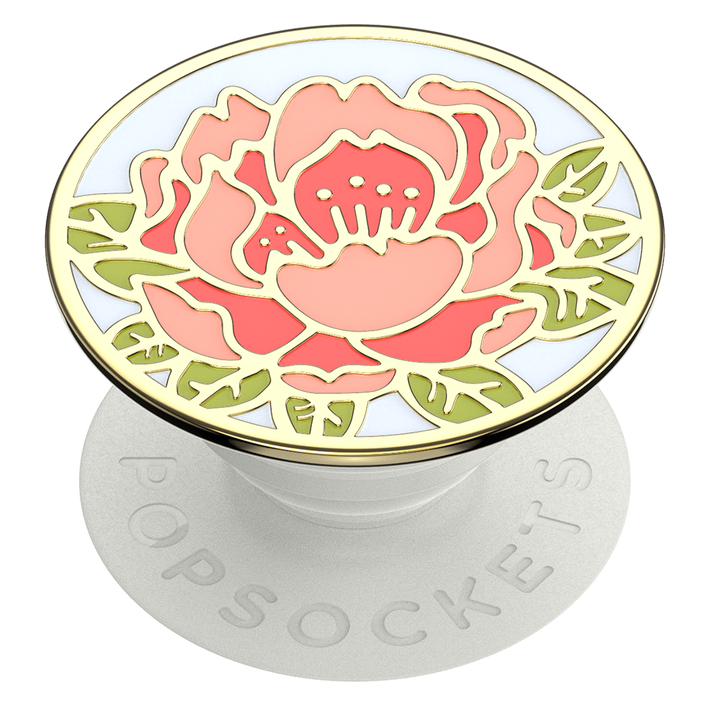 Wholesale Popsockets - Popgrip Premium - Enamel Blooming Peony Pink ...