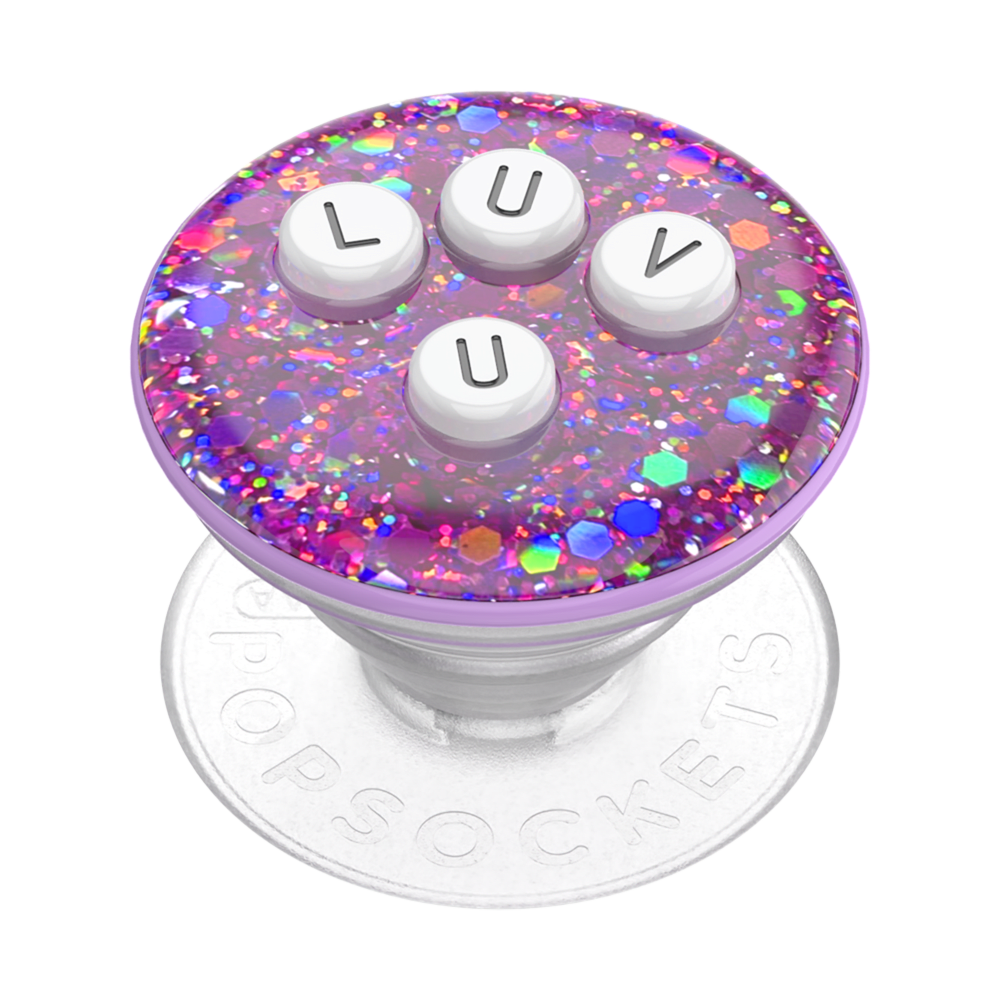Wholesale Popsockets - Popgrip Premium - Alphabet Soup Luv U | 806612