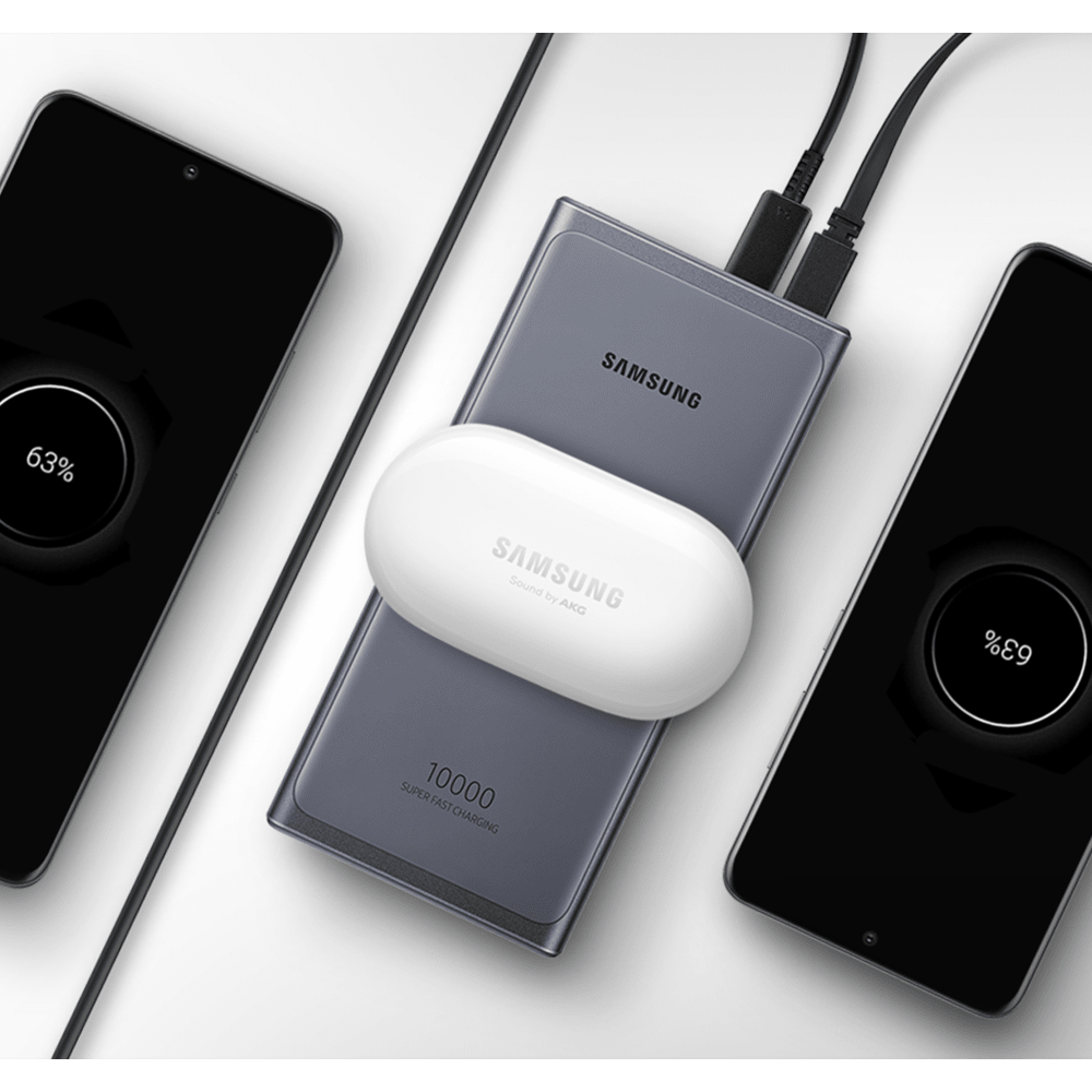 Wholesale Samsung - Pd 25w Wireless Power Bank 10,000 Mah - Silver | Eb ...