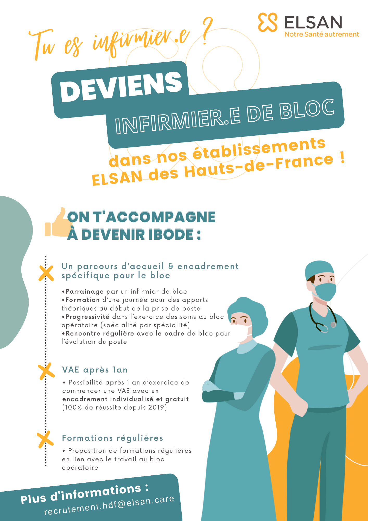 Tu es infirmier.e ? deviens infirmier.e au bloc opératoire dans les ...