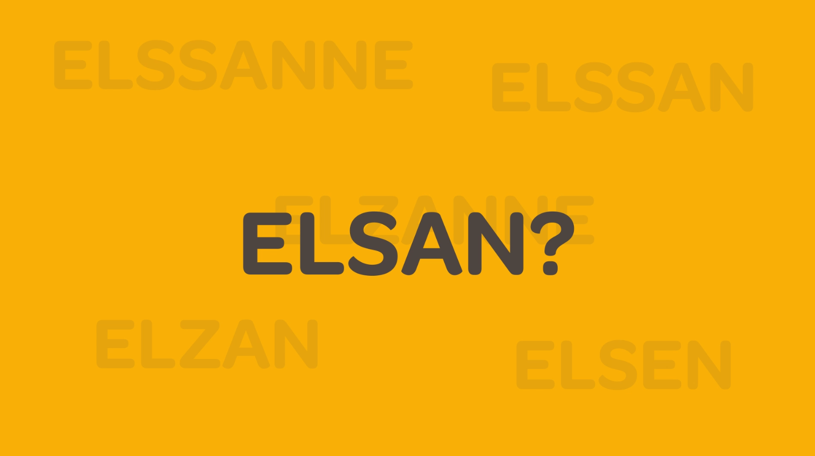 Comment prononcer ELSAN ? La réponse en vidéo | Elsan