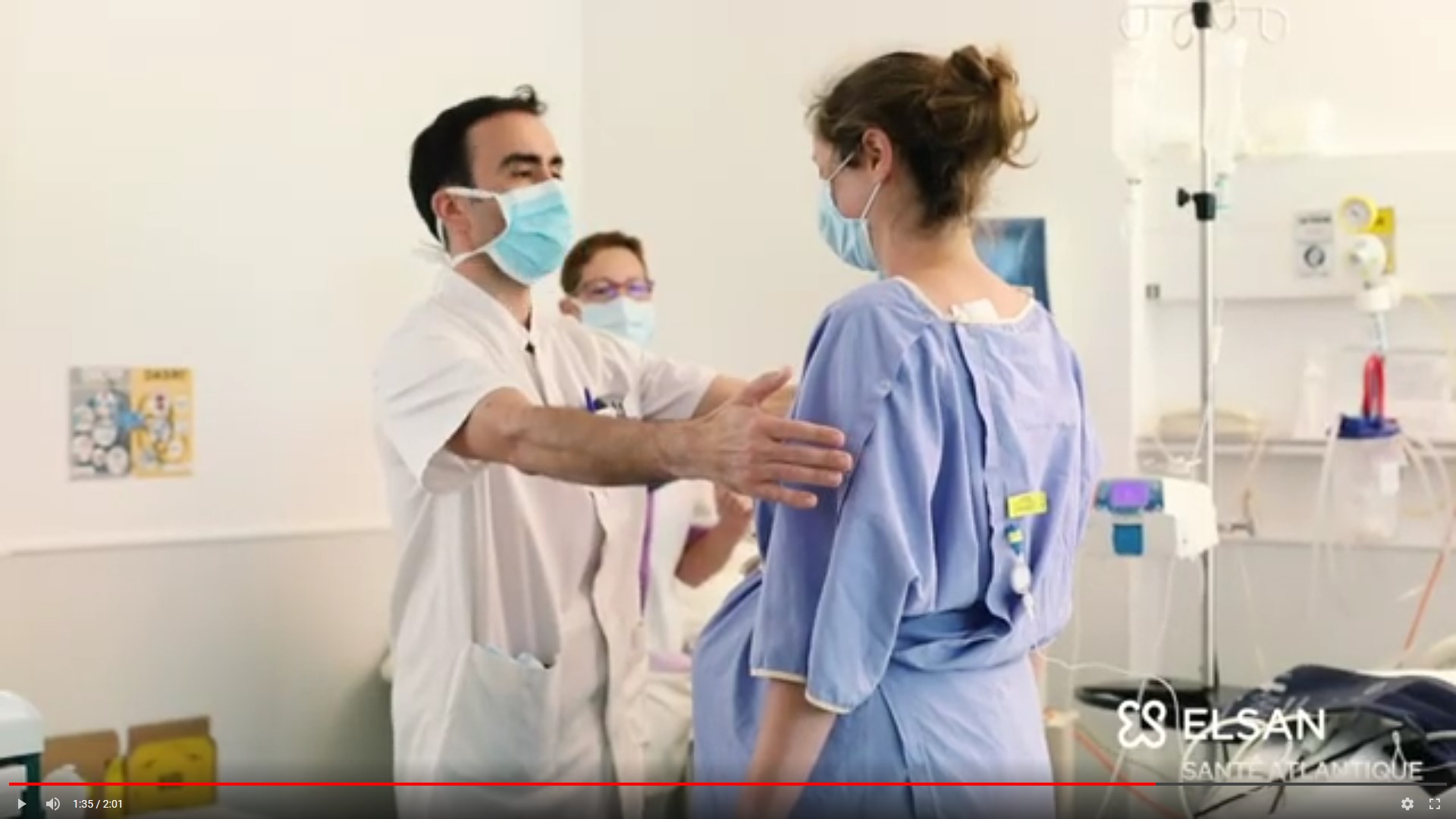 La péridurale déambulatoire à Santé Atlantique | Elsan