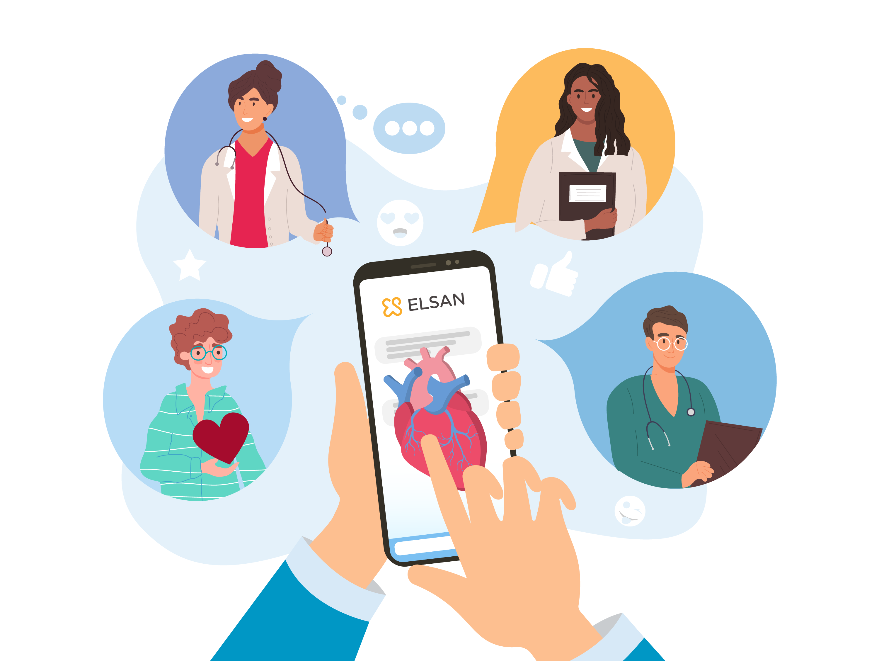 Création d'une application connectée pour les patients SSR | Elsan