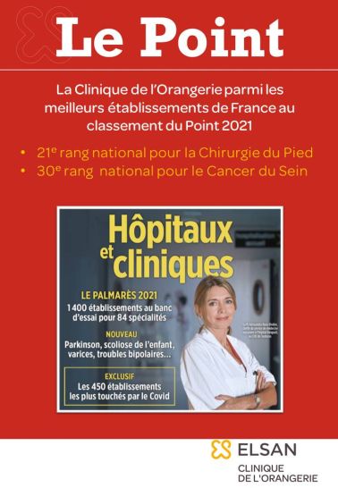 PALMARES LE POINT 2021 | Elsan