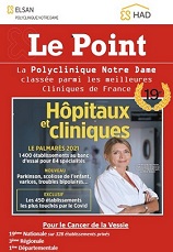 Classement au Palmarès le Point 2021 | Elsan