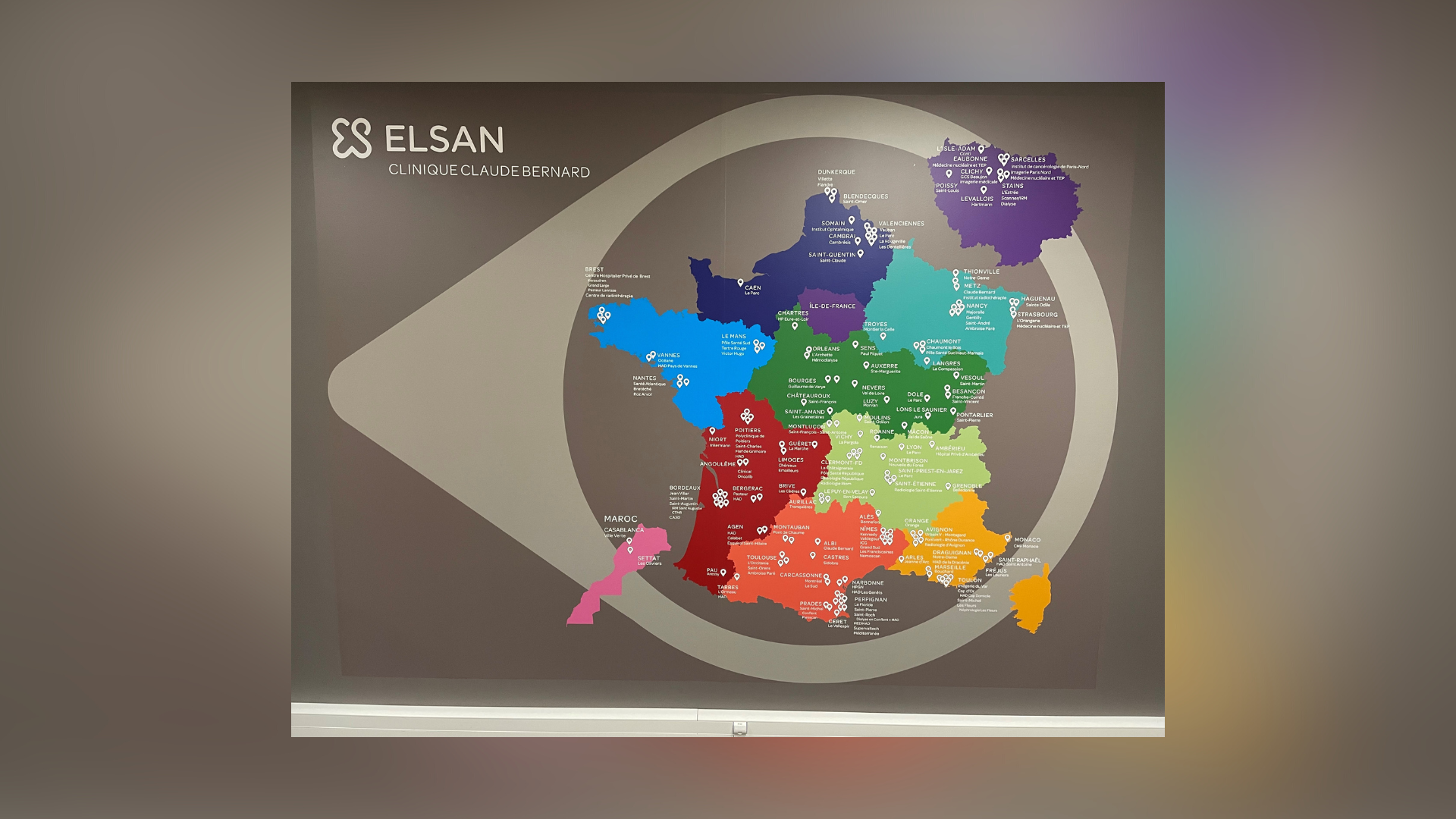 Découvrez la carte des établissements ELSAN | Elsan