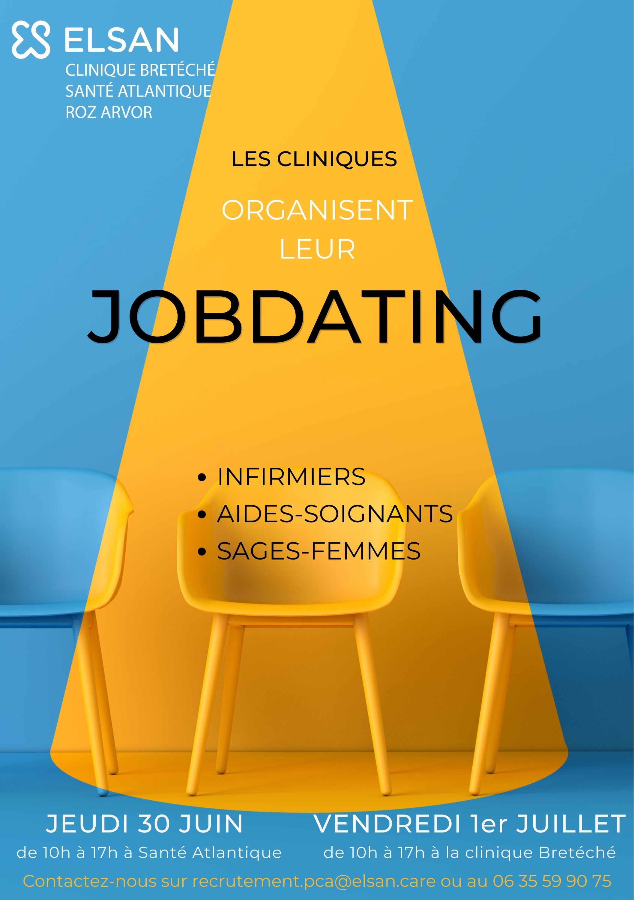 Job dating à Santé Atlantique - Rejoignez-nous ! | Elsan