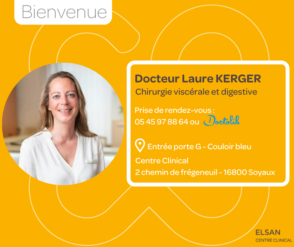 Bienvenue Dr KERGER ! | Elsan