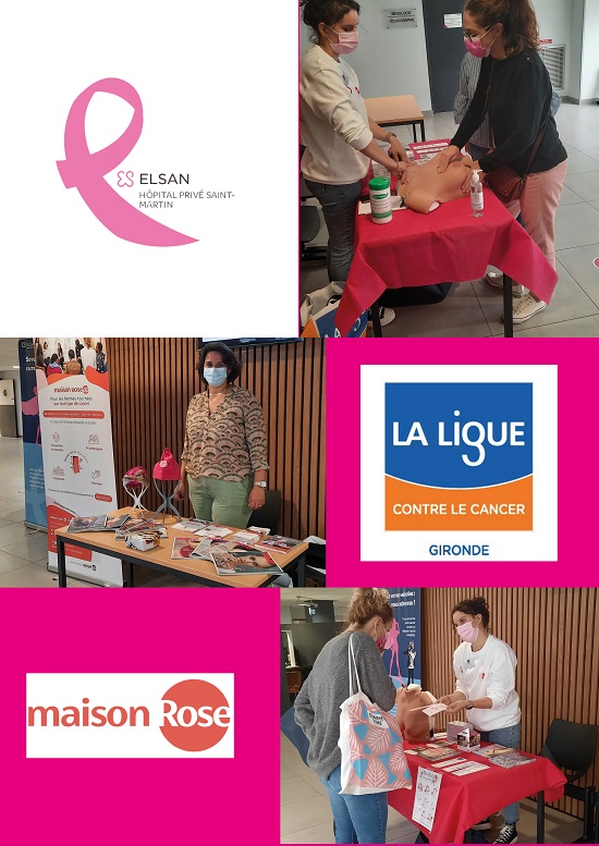 Journée de sensibilisation pour Octobre Rose | Elsan