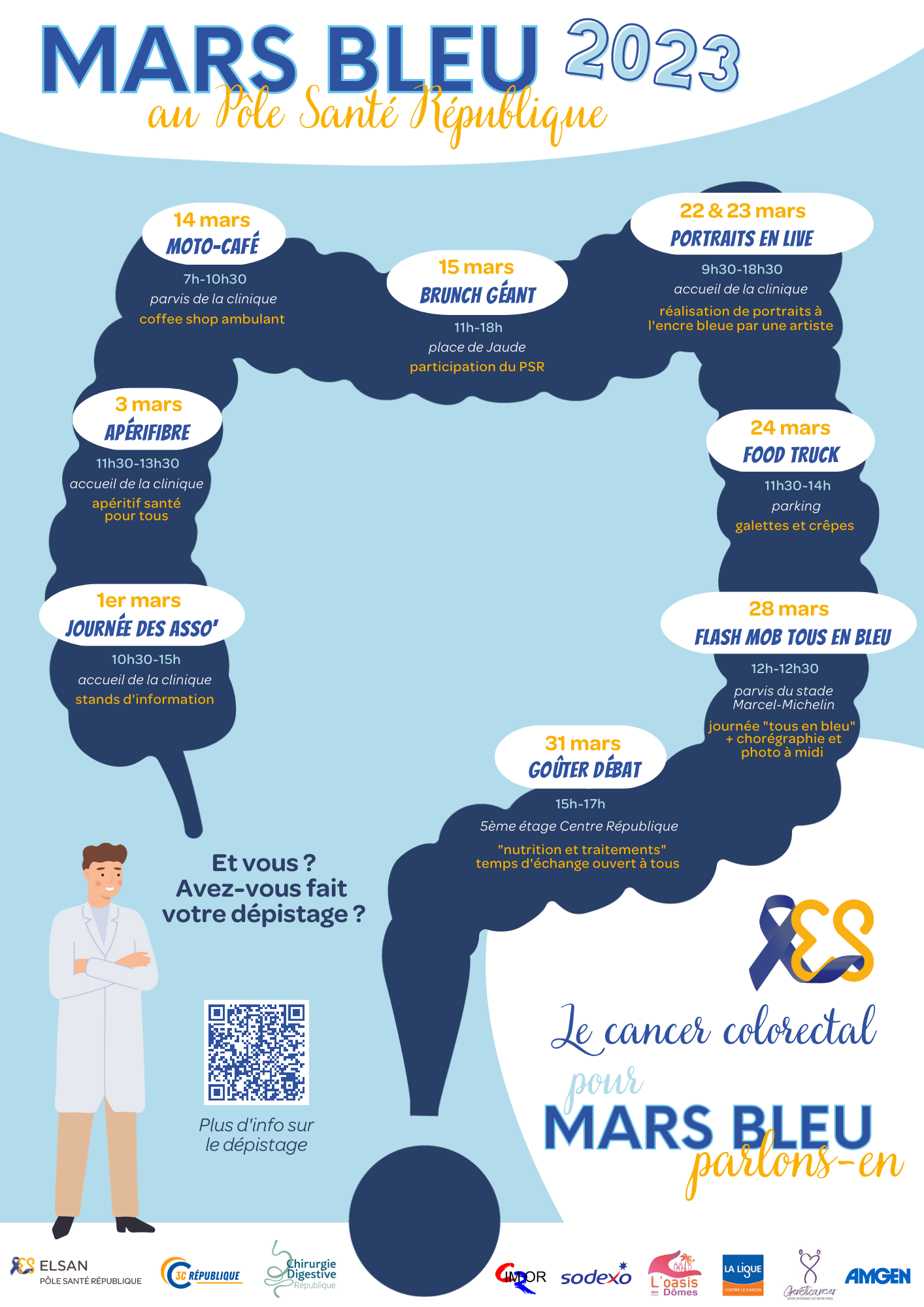 Mars Bleu au Pôle Santé République : un mois de sensibilisation au ...