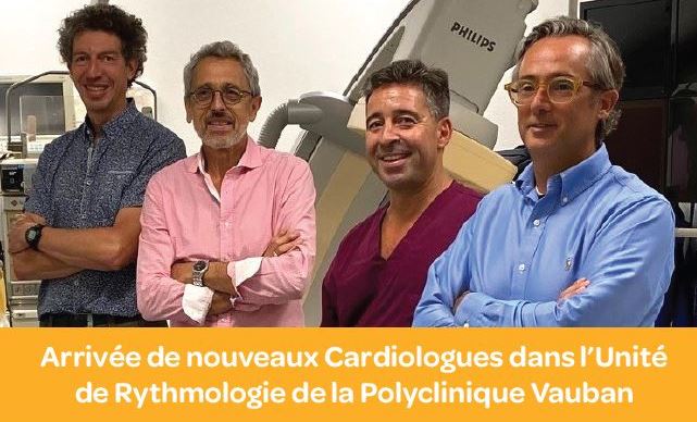 Arrivée de nouveaux Cardiologues dans l’Unité de Rythmologie de la ...
