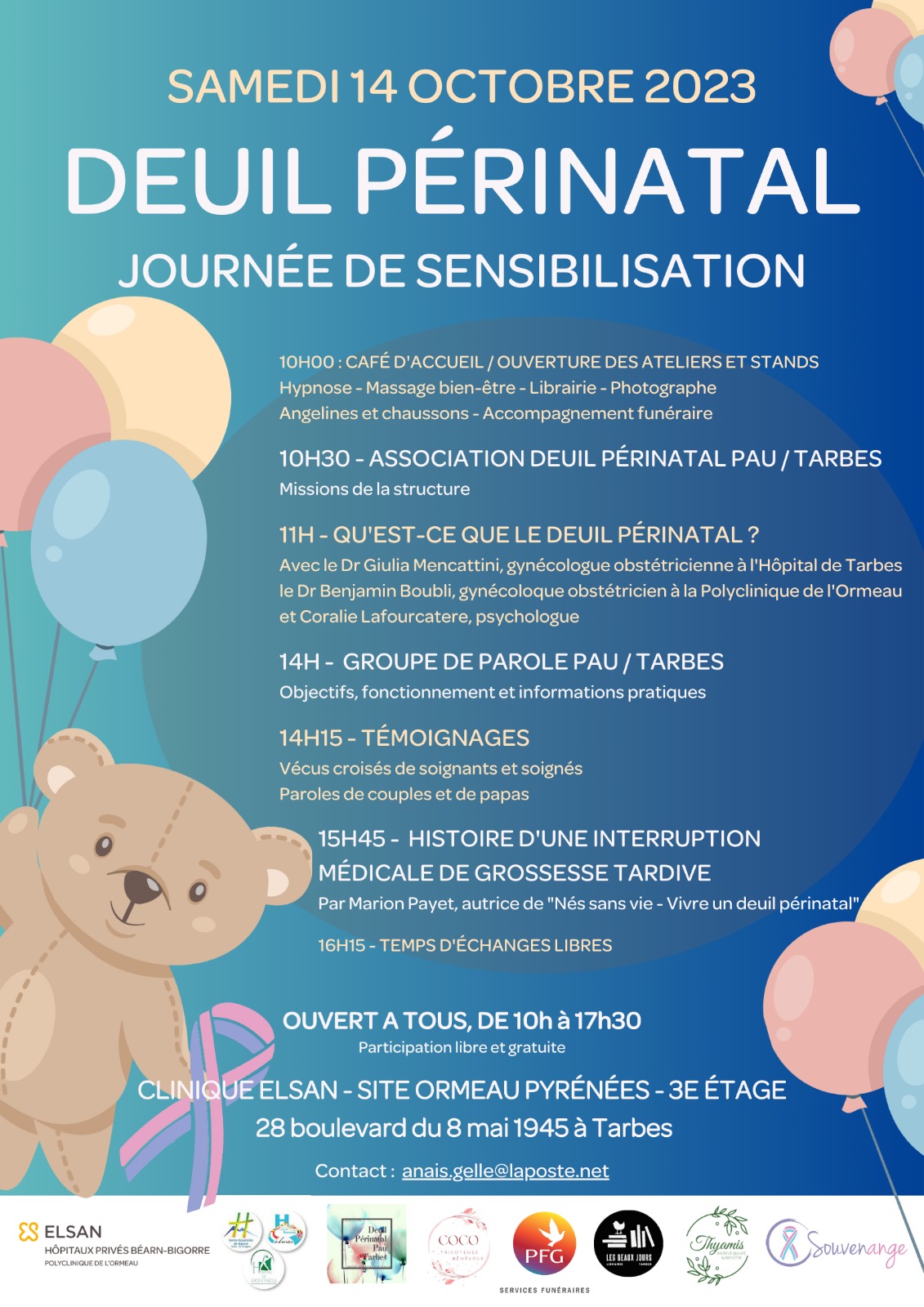 Deuil périnatal, journée de sensibilisation | Elsan
