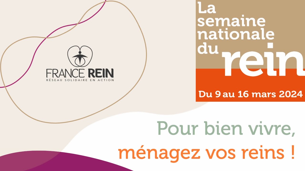Semaine Nationale du Rein 2024 : Engagez-vous pour la Santé Rénale avec ...