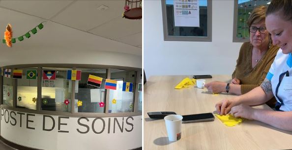 Des activités manuelles dans service SMR de la Clinique de St Omer | Elsan