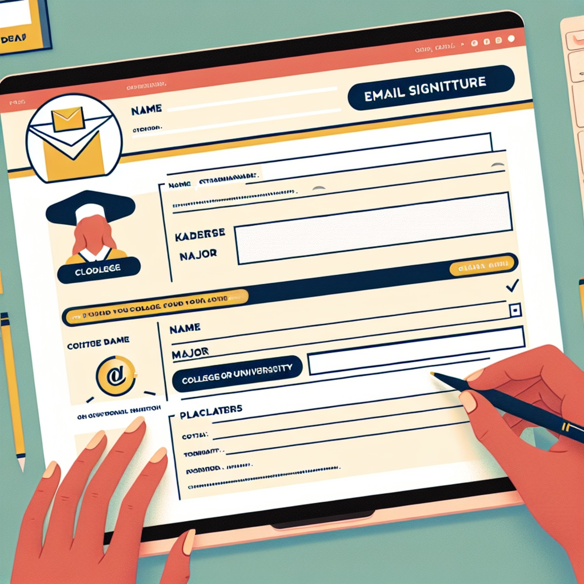 Best Bitmoji Email Signature Template | Vondy