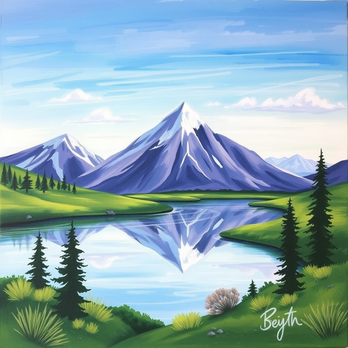 Best Nature Acrylic Painting Ideas | Vondy