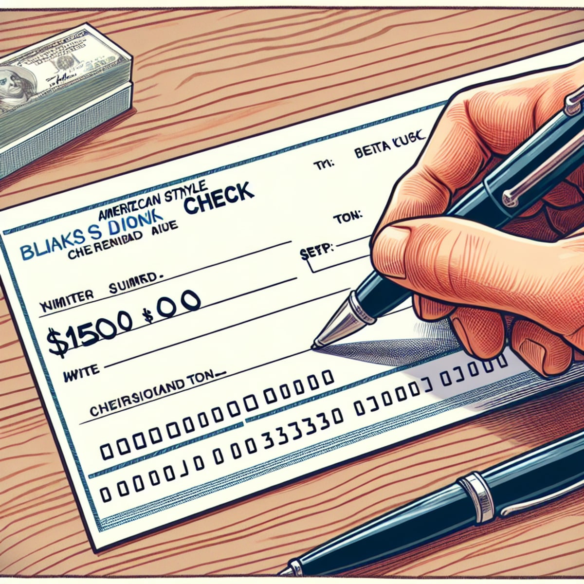 How To Write A Check For 3000 Dollars | Vondy