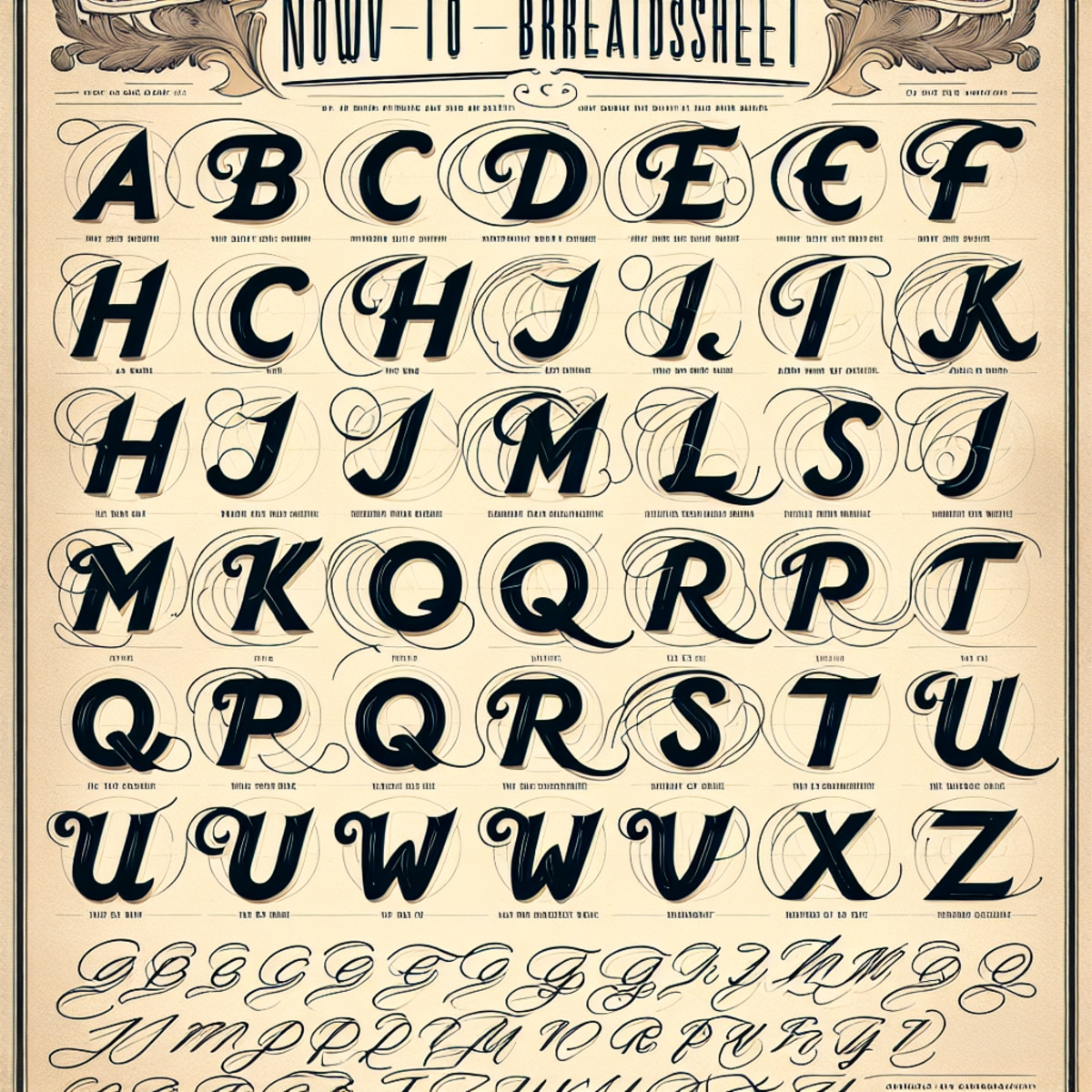 How To Write Lowercase N In Cursive | Vondy