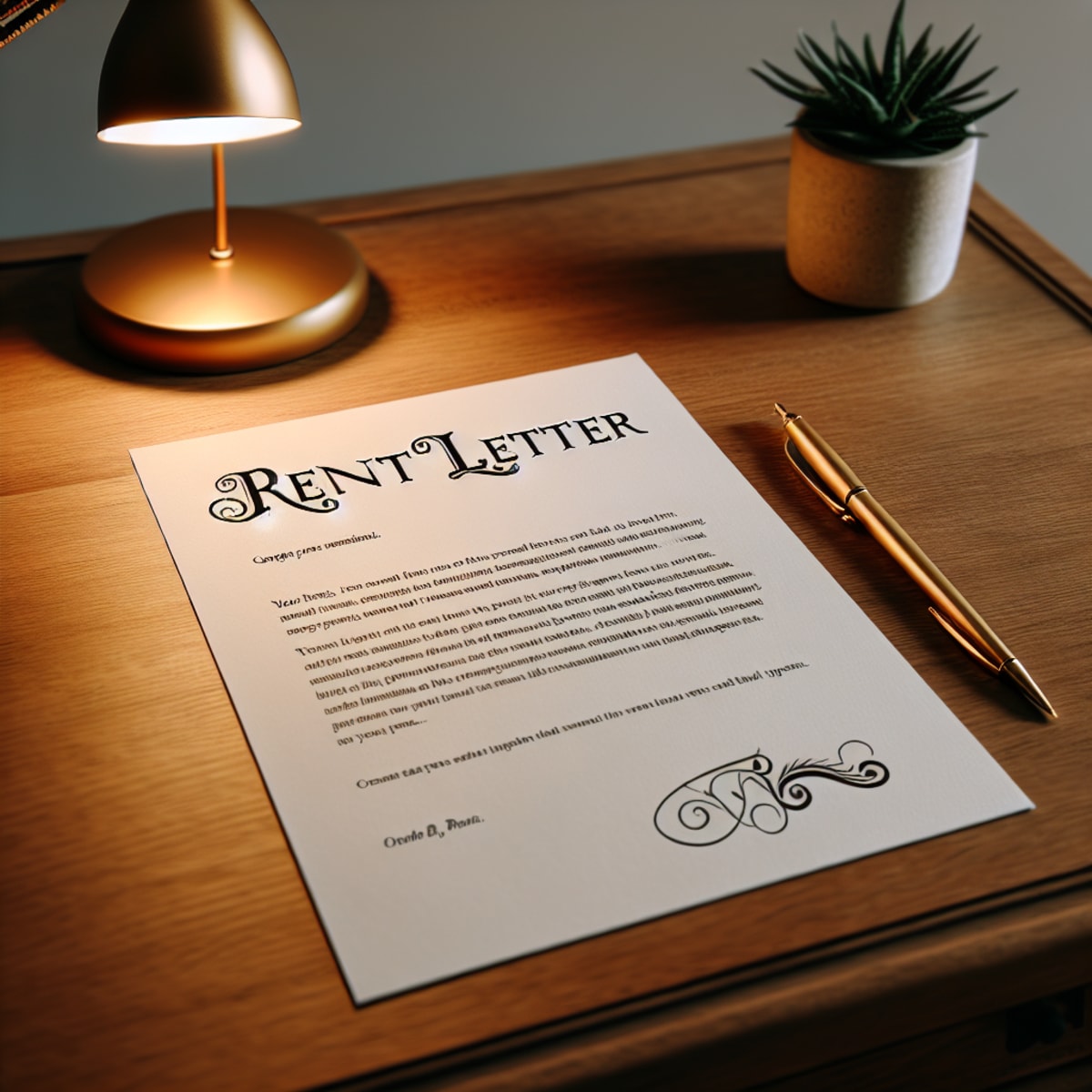 How To Write A Proof Of Rent Letter | Vondy