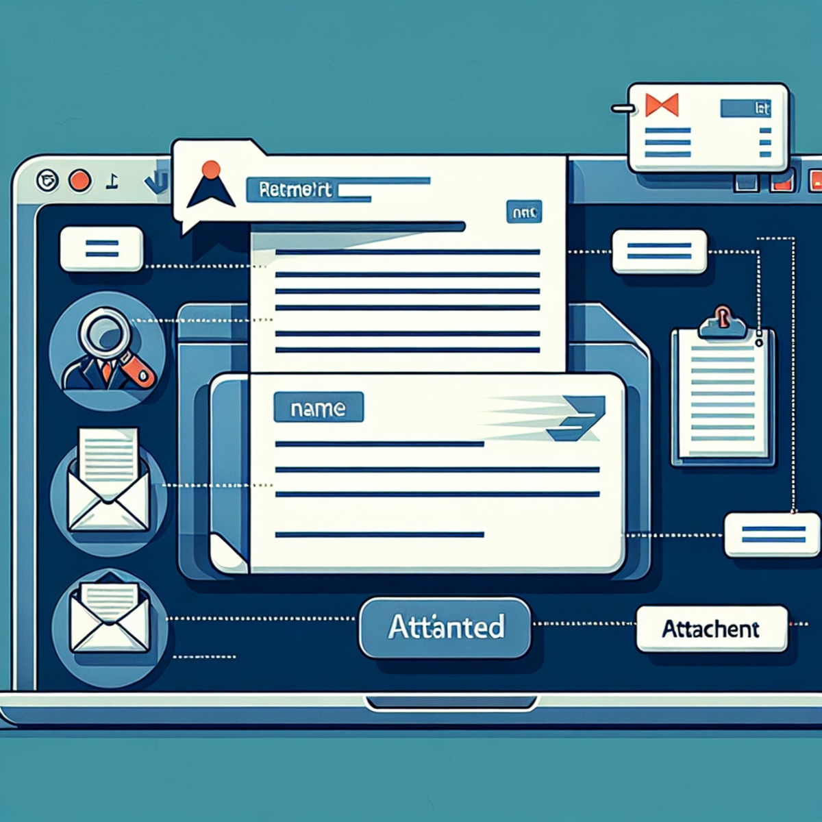 Best Attached Email Template | Vondy