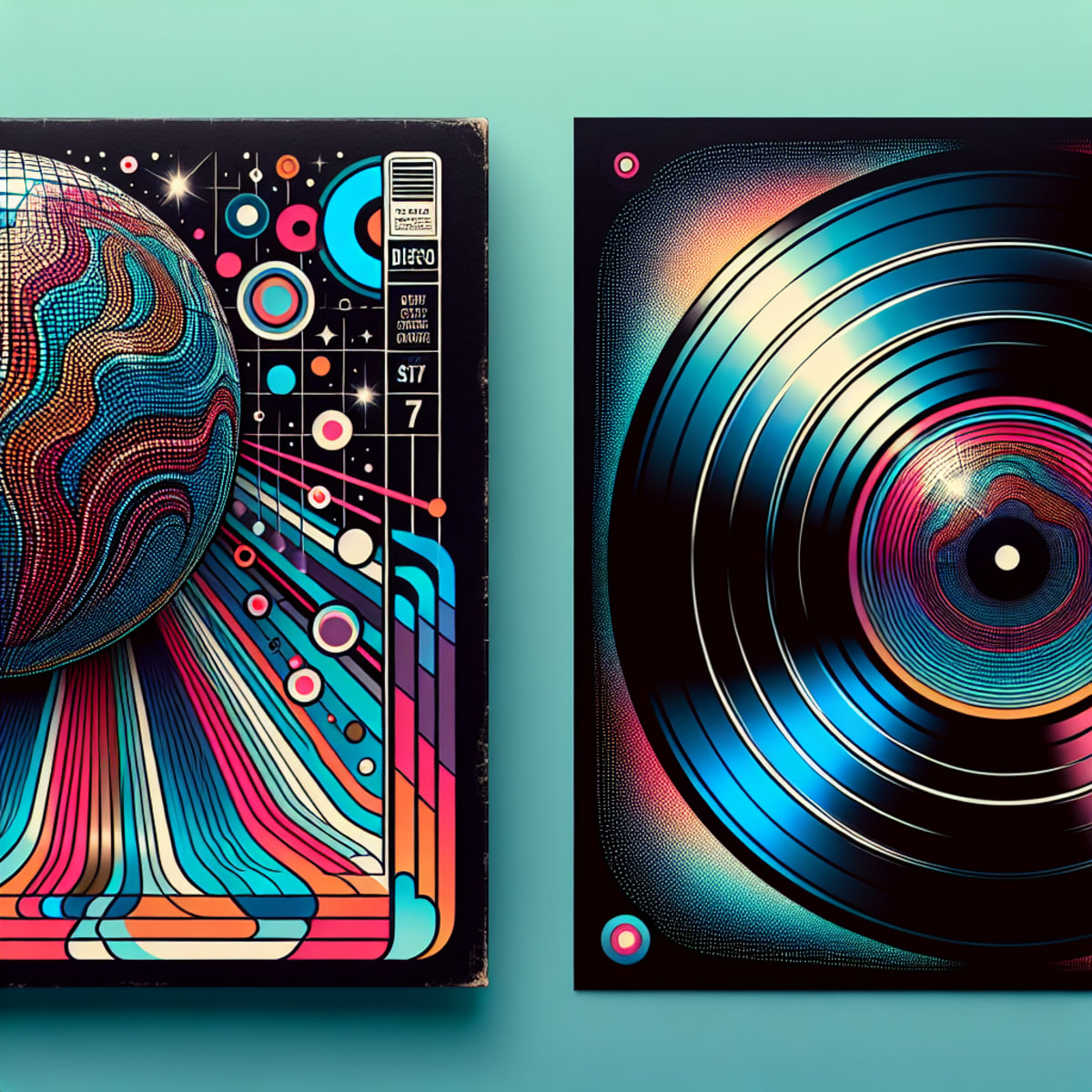 Best Neon Album Cover Generator | Vondy