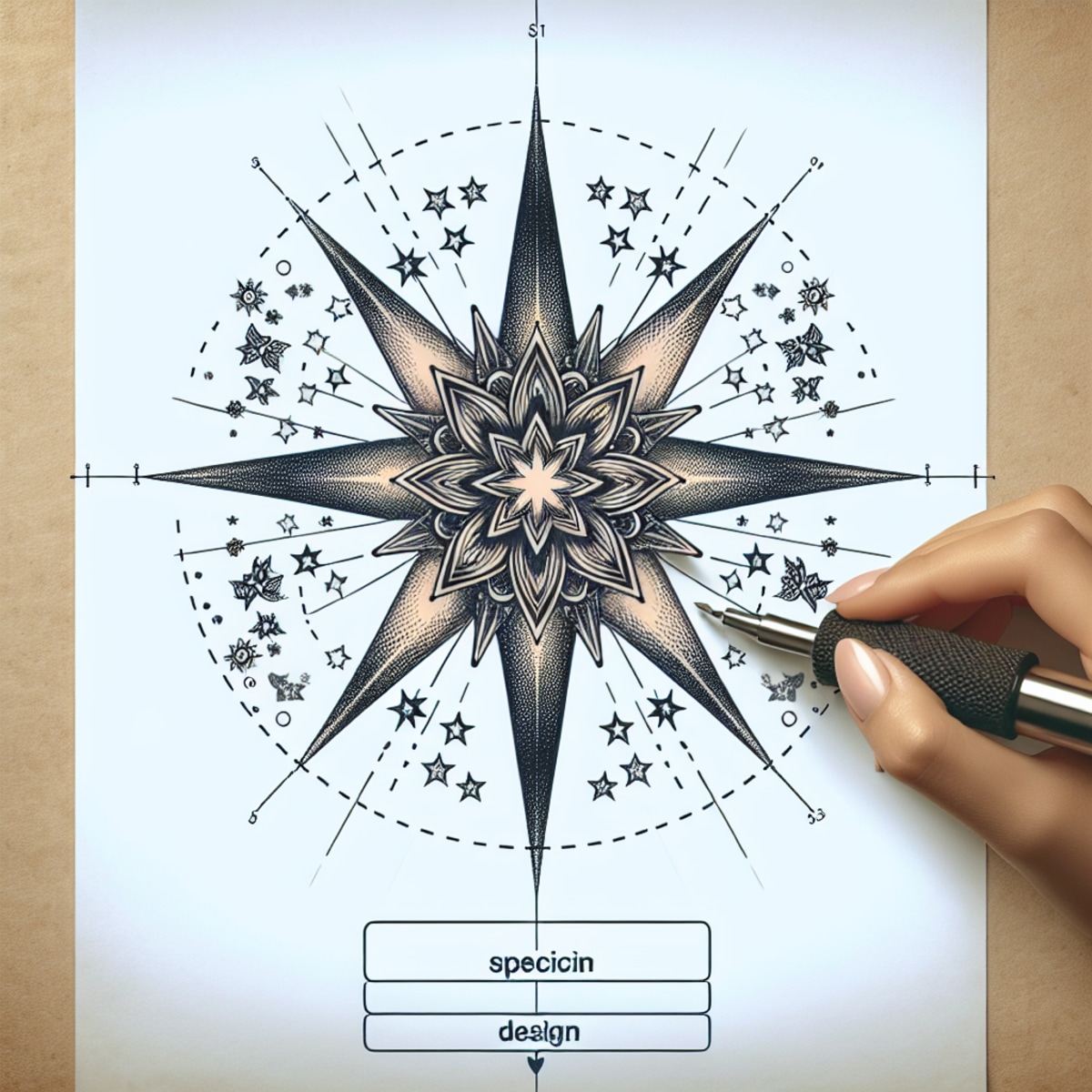 Best 3D Star Tattoo Generator | Vondy