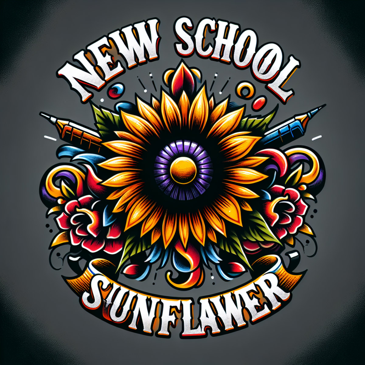 Best New School Lotus Tattoo Generator | Vondy