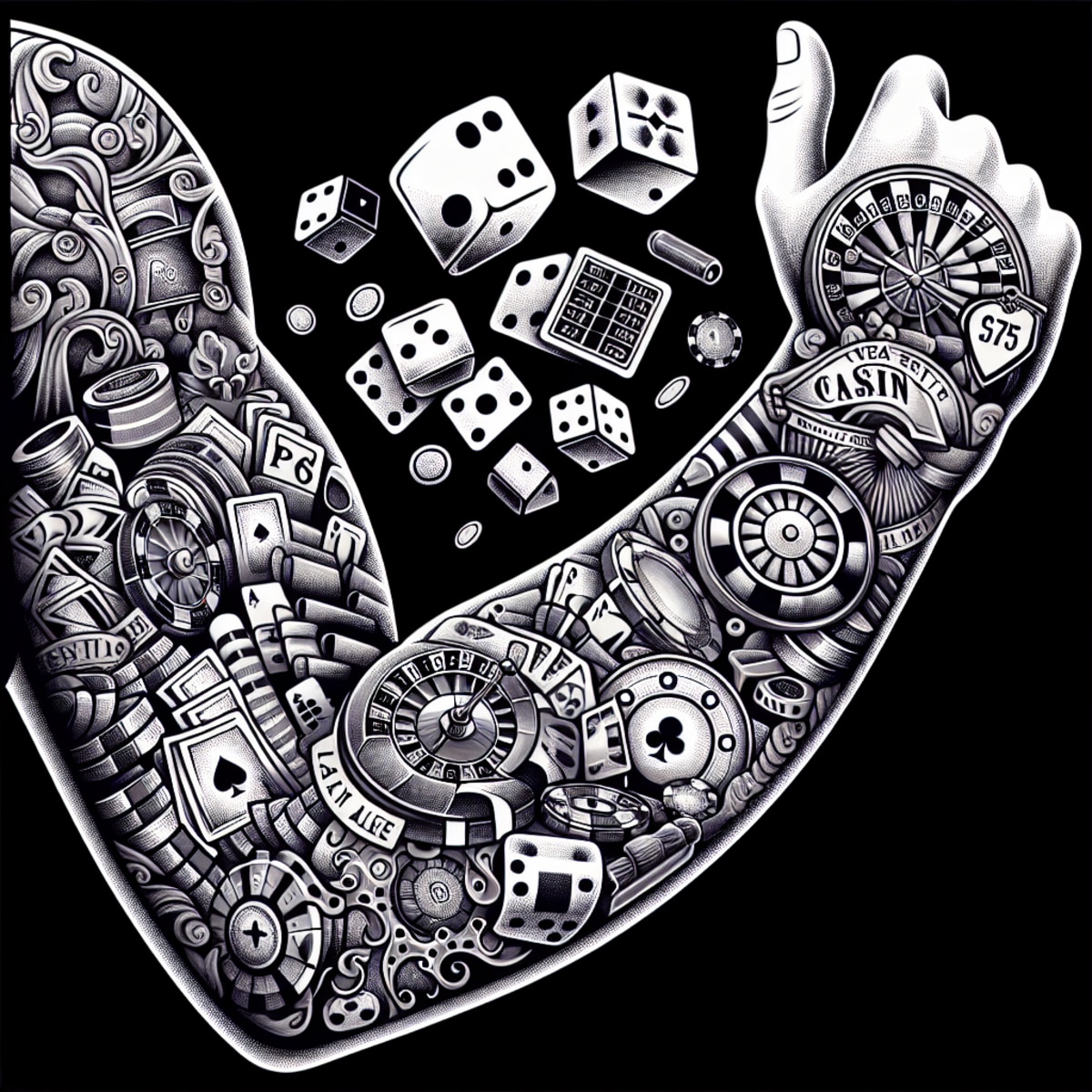 Best Tattoo Ideas Gambling | Vondy