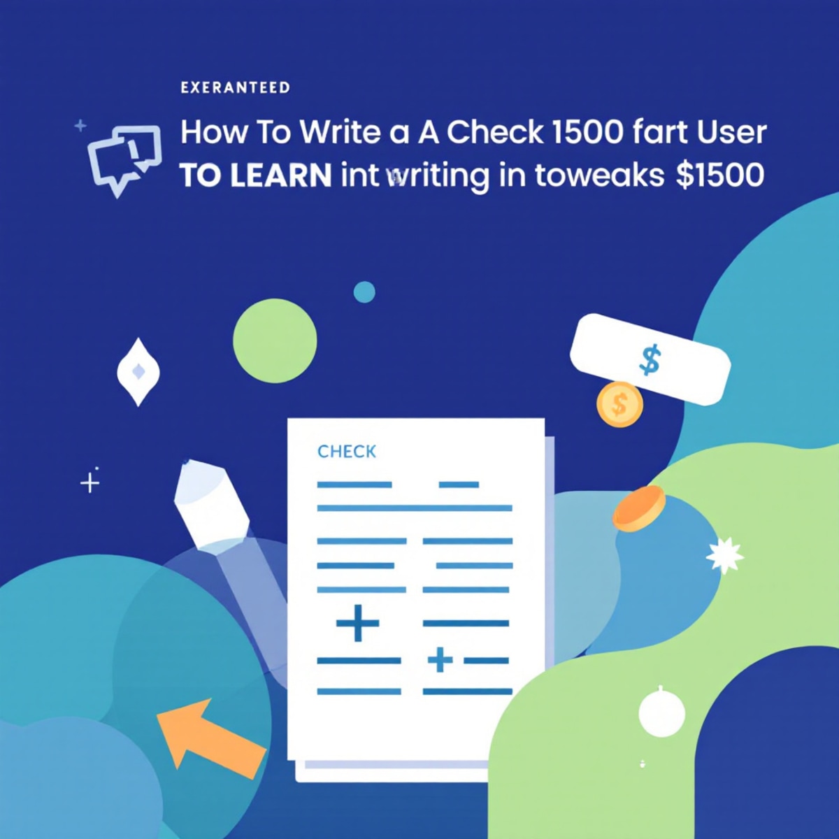 How To Write A Check For $30 | Vondy