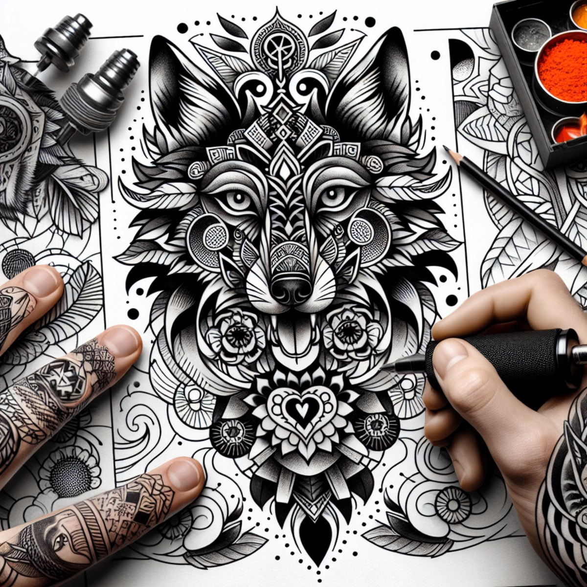 Best Script Anchor Tattoo Generator | Vondy