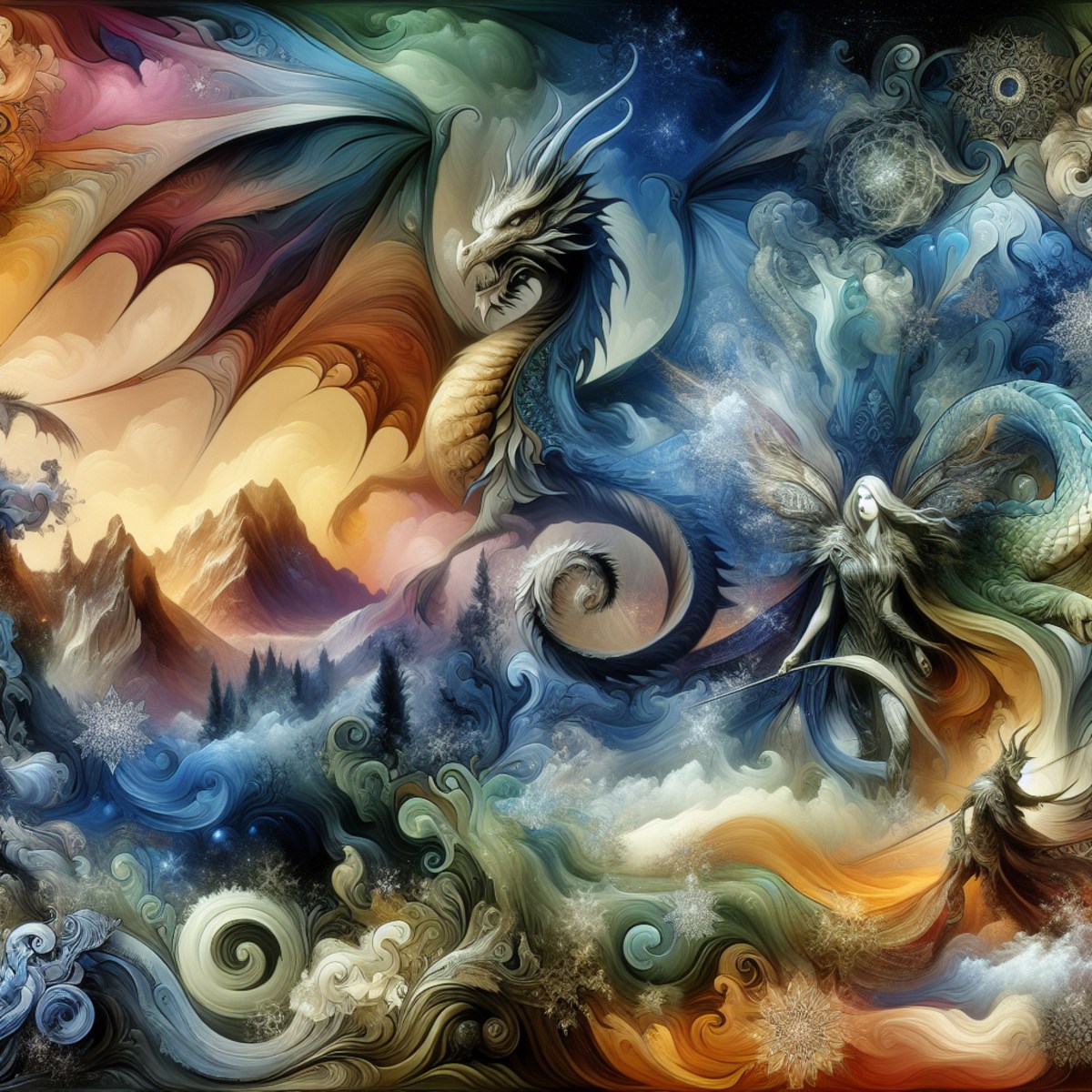 Best Beautiful Digital Fantasy Art Generator | Vondy