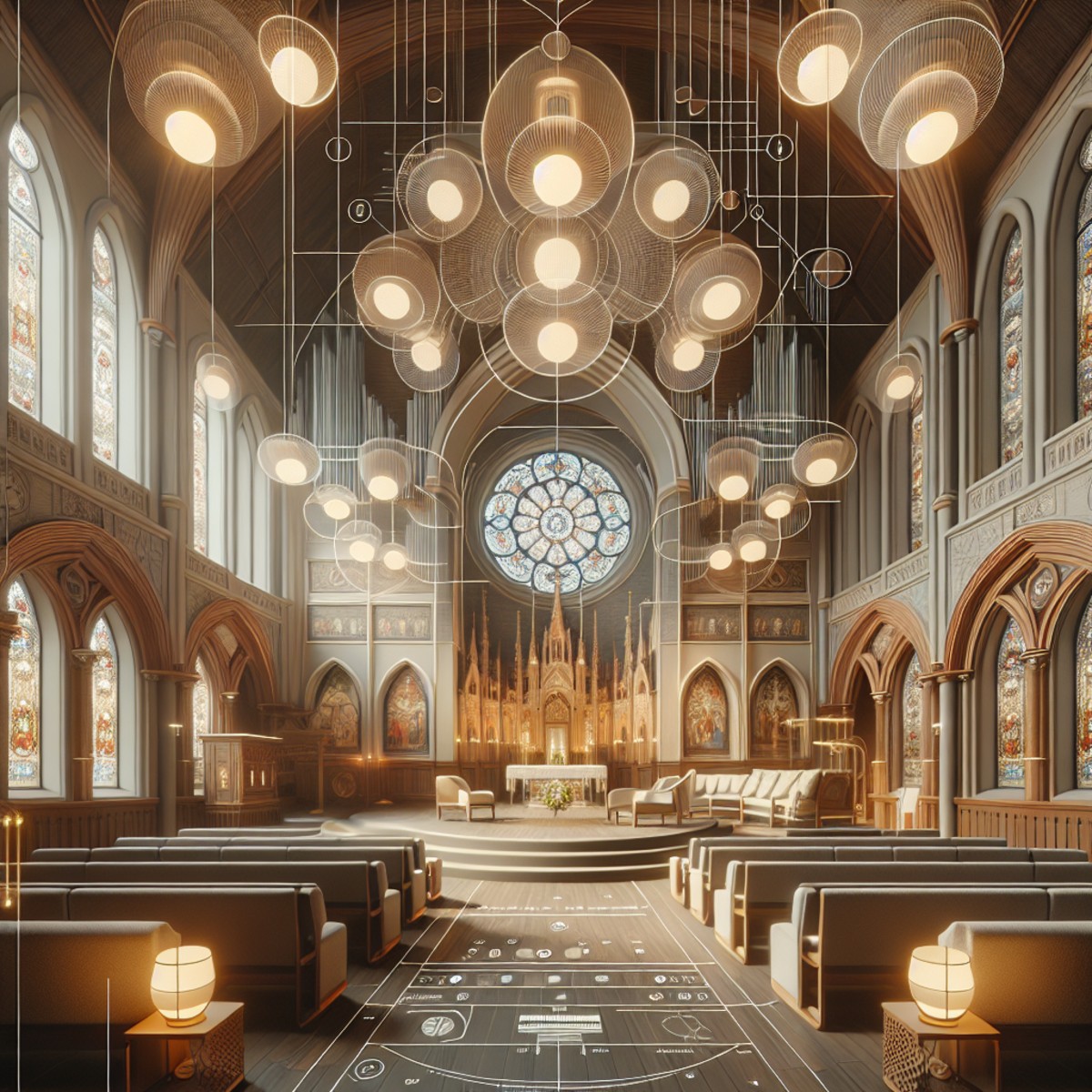 Best Small Modern Church Interior Design | Vondy