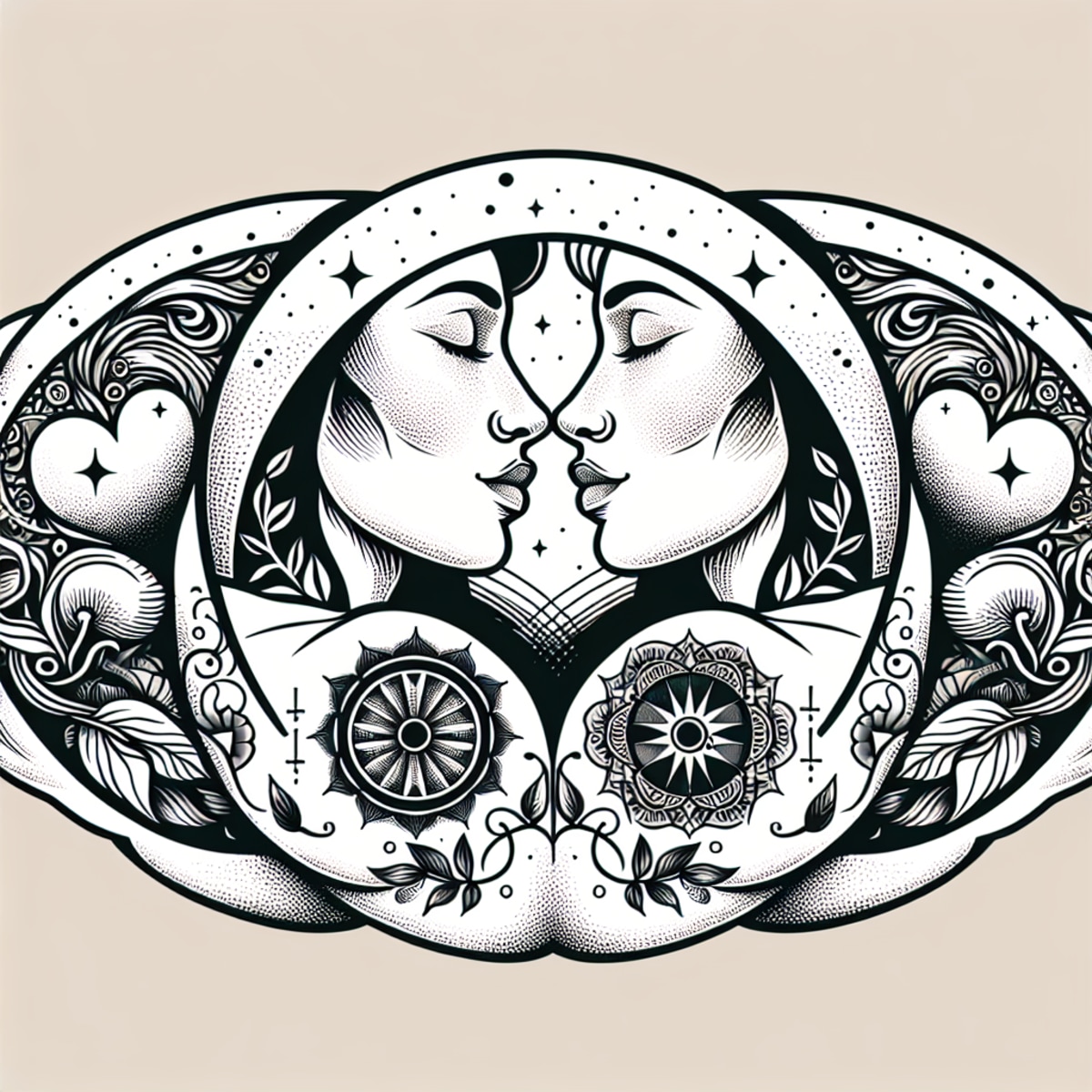 Best Twin Symbol Tattoo Ideas | Vondy