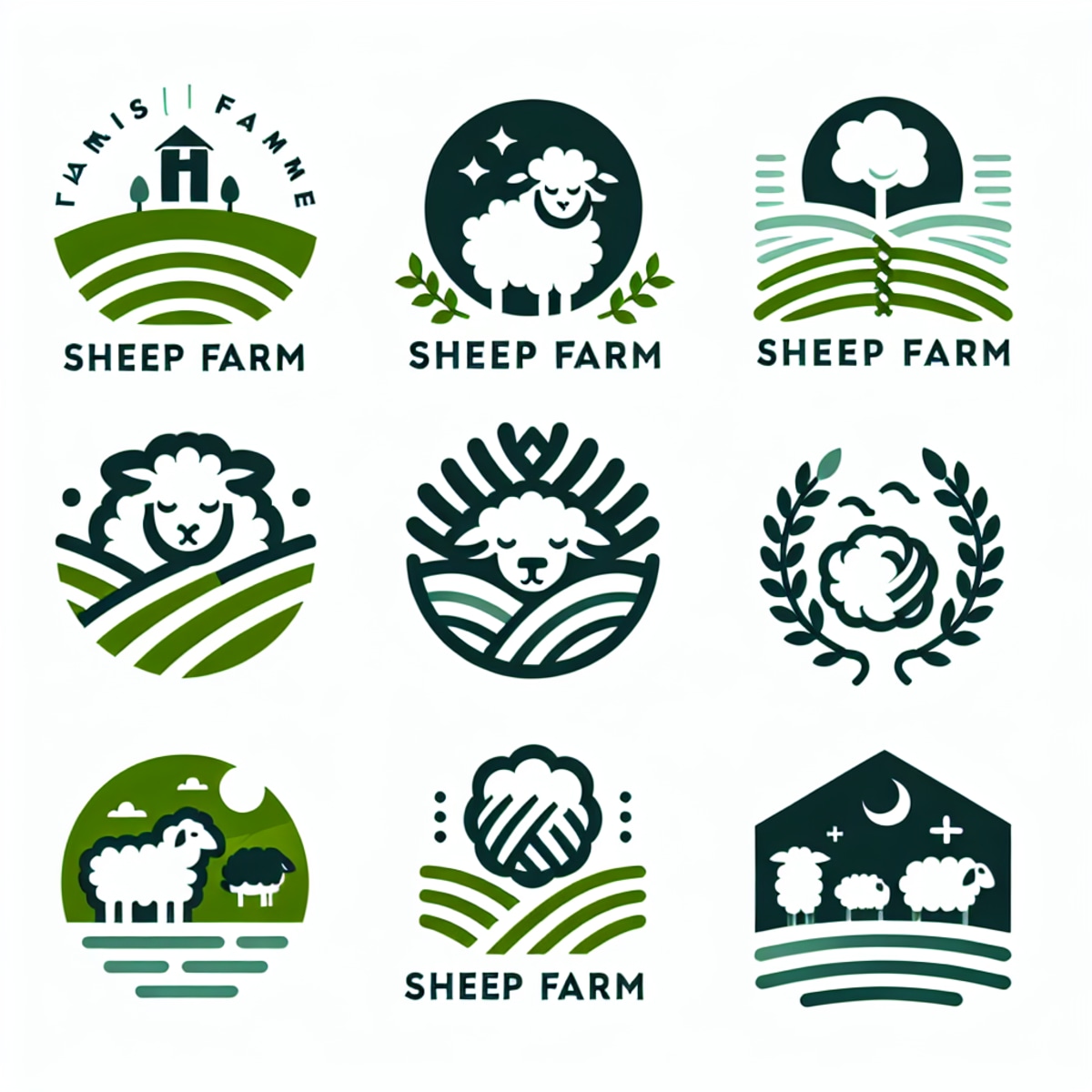 Sheep Farm Logo