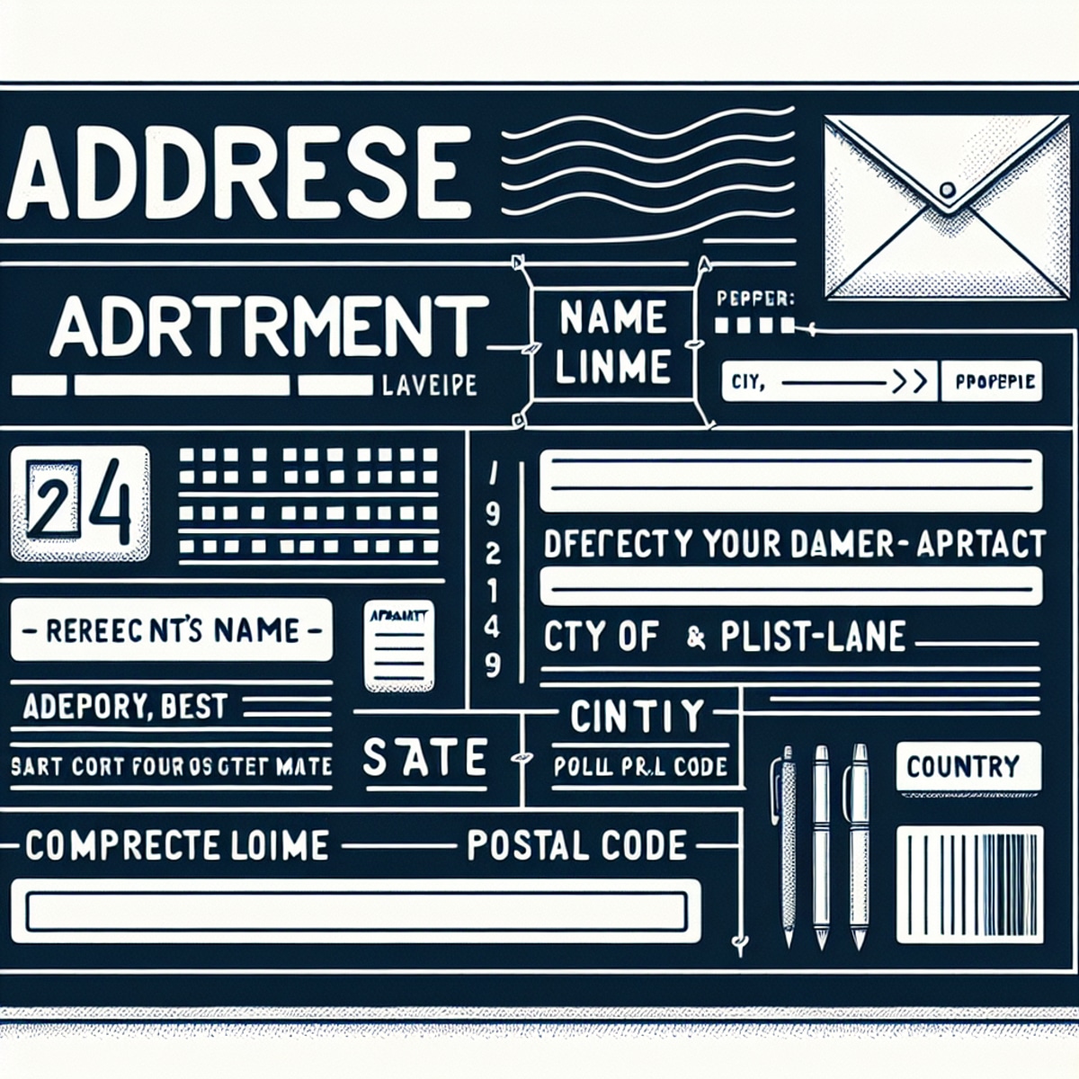 How To Write Full Address On One Line | Vondy