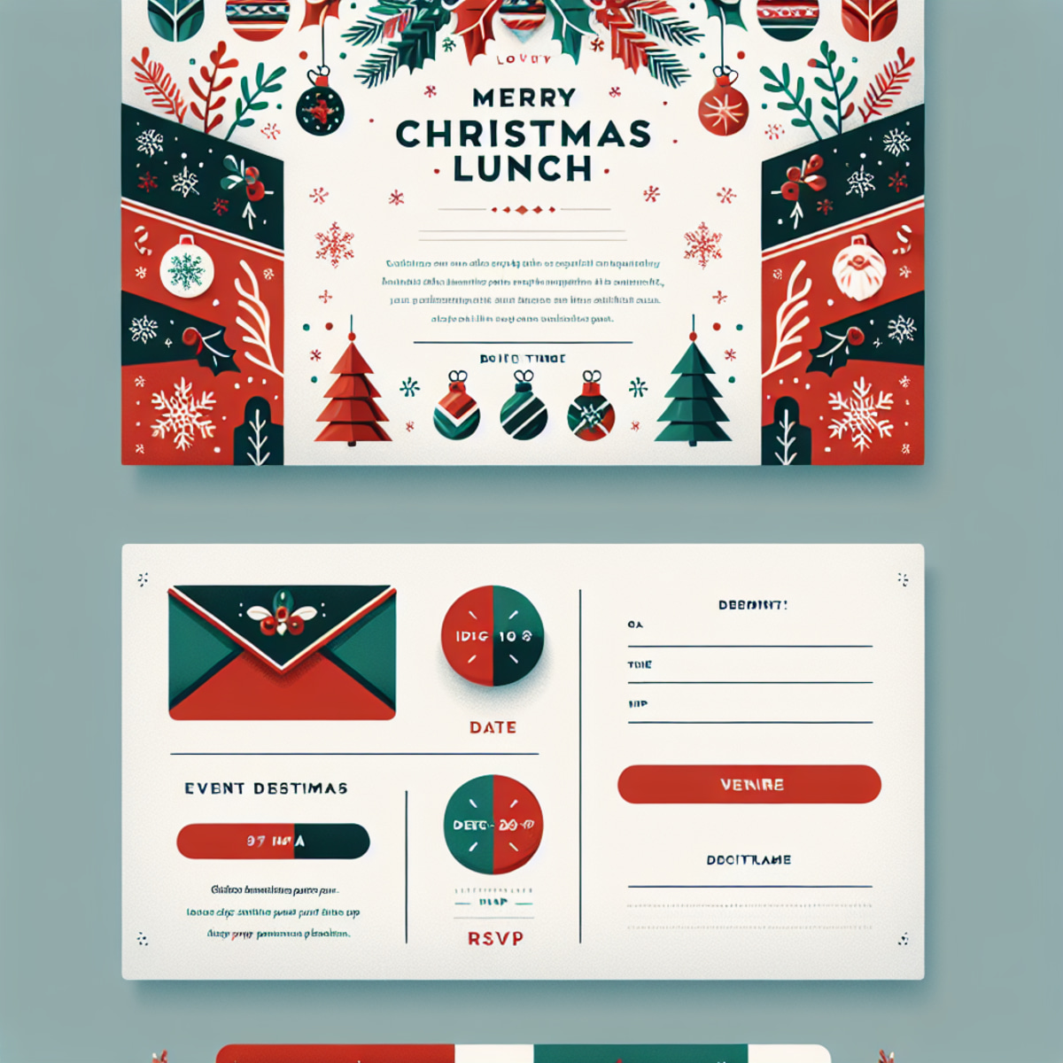 Best Christmas Dinner Email Template | Vondy