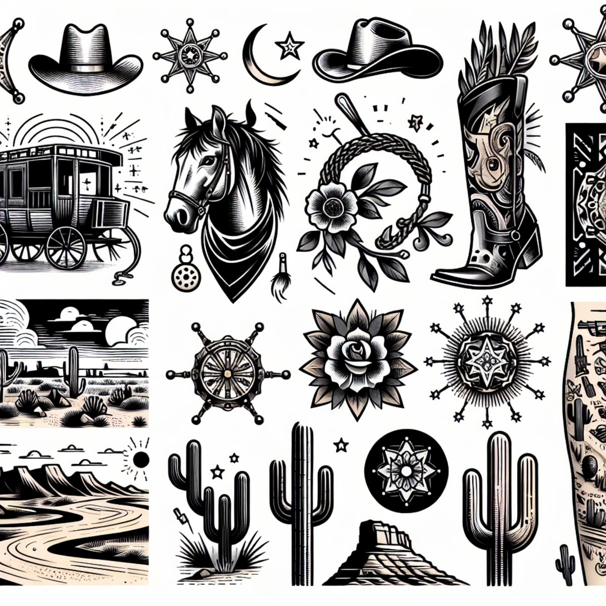 Best Western Tattoo Ideas Simple | Vondy