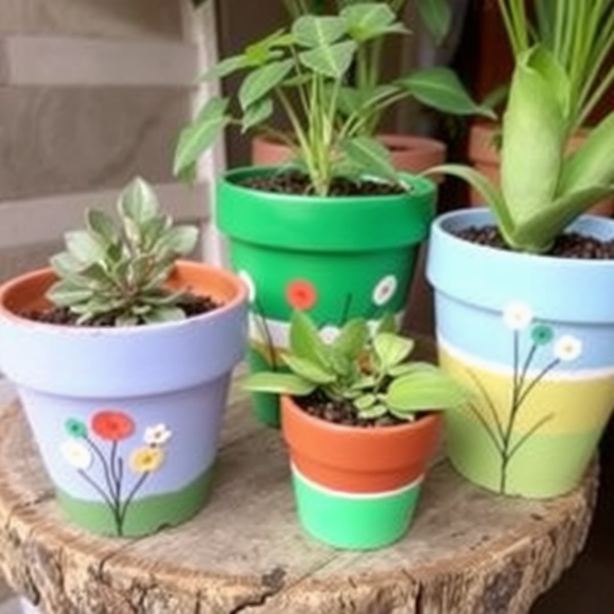 Best Simple Flower Pot Painting Ideas | Vondy